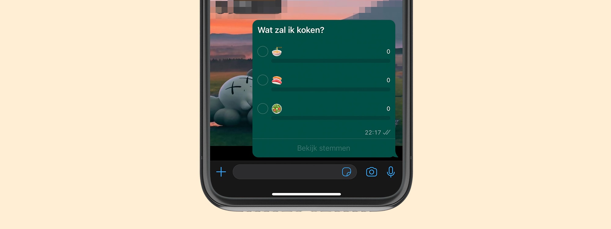 Een poll maken in WhatsApp? Zo maak je er 1 aan. | Odido Blog