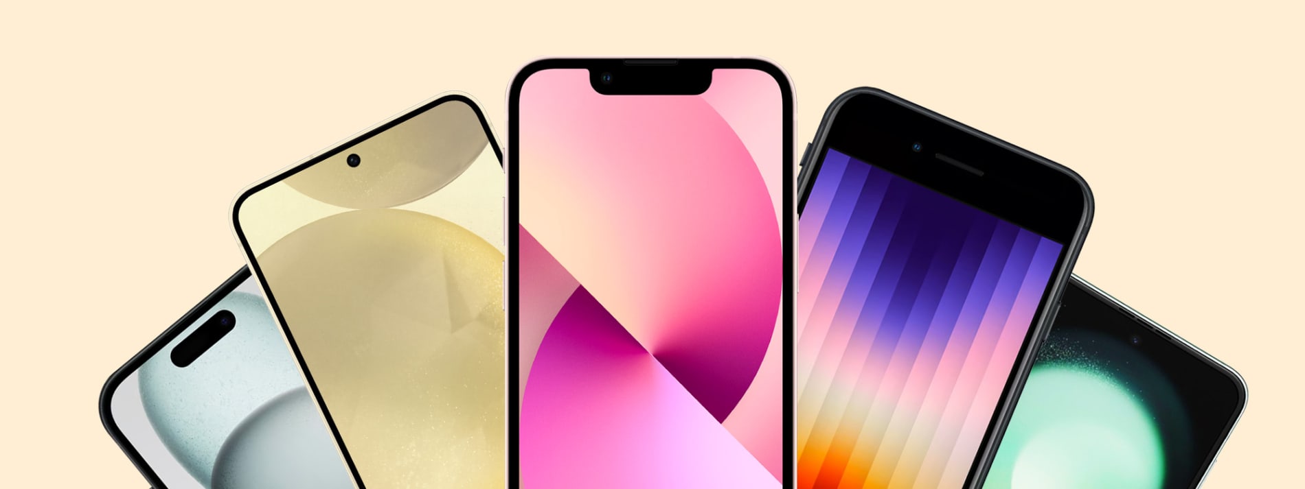 Kleine smartphone 2023: top 5 van Samsung en andere merken.