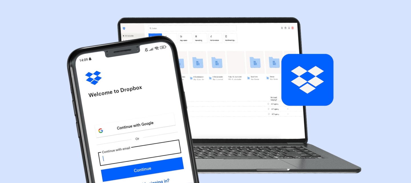 Dropbox downloaden: zo werkt het. | Odido Blog