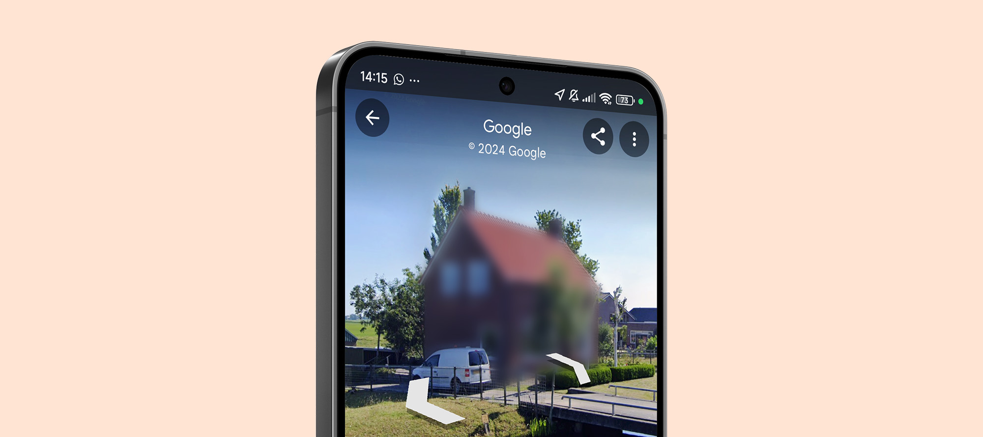 Google Maps huis blurren. | Odido Blog