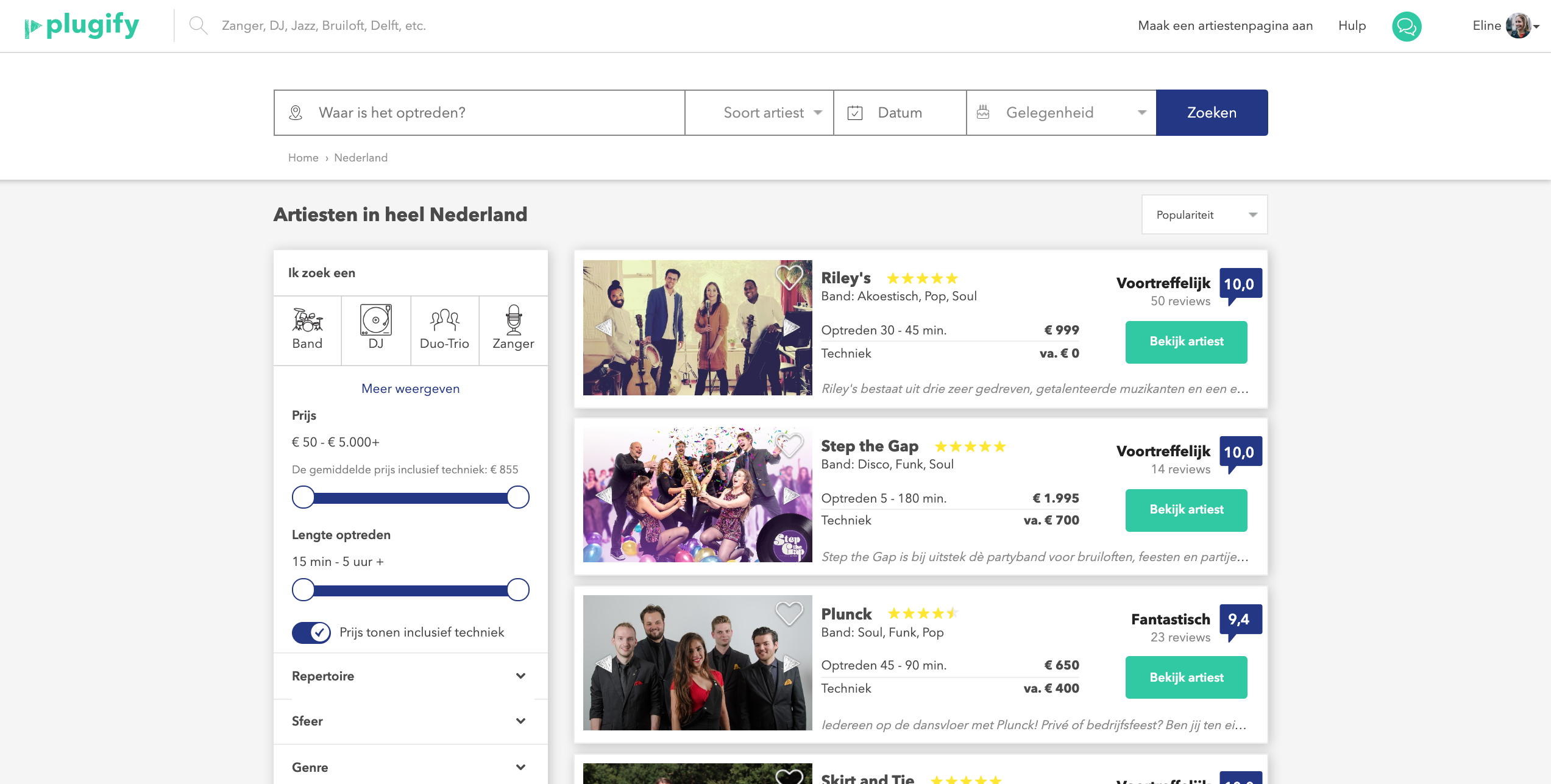 Hoe Eline Leijten (Plugify) het online boeken van live-muzikanten makkelijk en veilig maakt ...